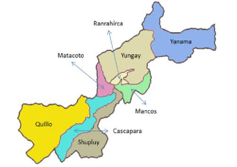 mapa de Yungay | PDF