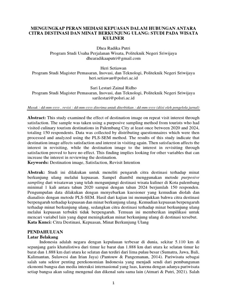 Jurnal Dhea | PDF | Ilmu Sosial