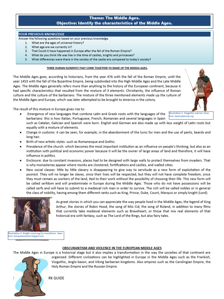 Seventh The Middle Ages | PDF | Middle Ages | Europe