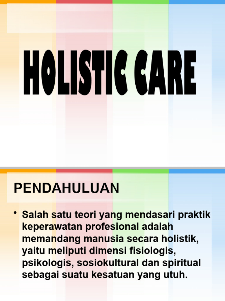 Gabungan PPT Holistik | PDF