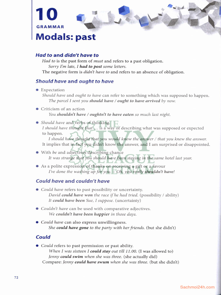 Modal Past | Download Free PDF | Language Mechanics | Semantic Units