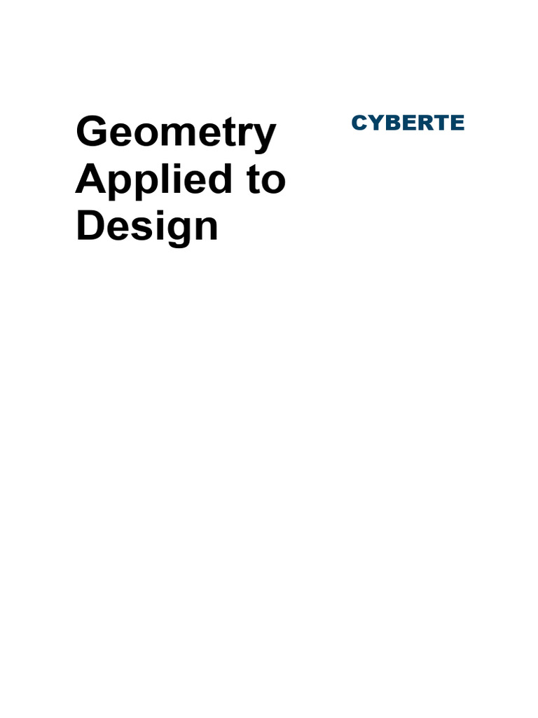 Manual 2022 Geometry Applied To Design (2320) | PDF | Geometry | Area
