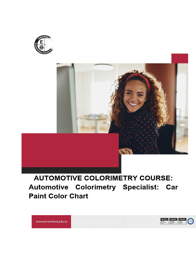 Automotive Colorimetry Online Course | PDF | Color | Educational Technology