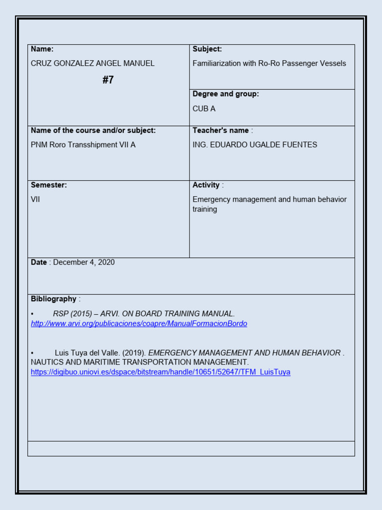 Emergency Management and Human Behavior | PDF | Fear | Panic Emergency Management and Human Behavior | PDF | Fear | Panic