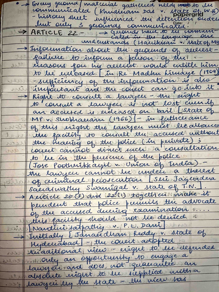 Consti Part 3 (Final) | PDF