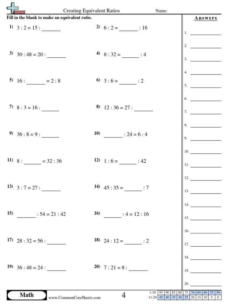 Creating Equivalent Ratios-4 | PDF | Teaching Methods & Materials