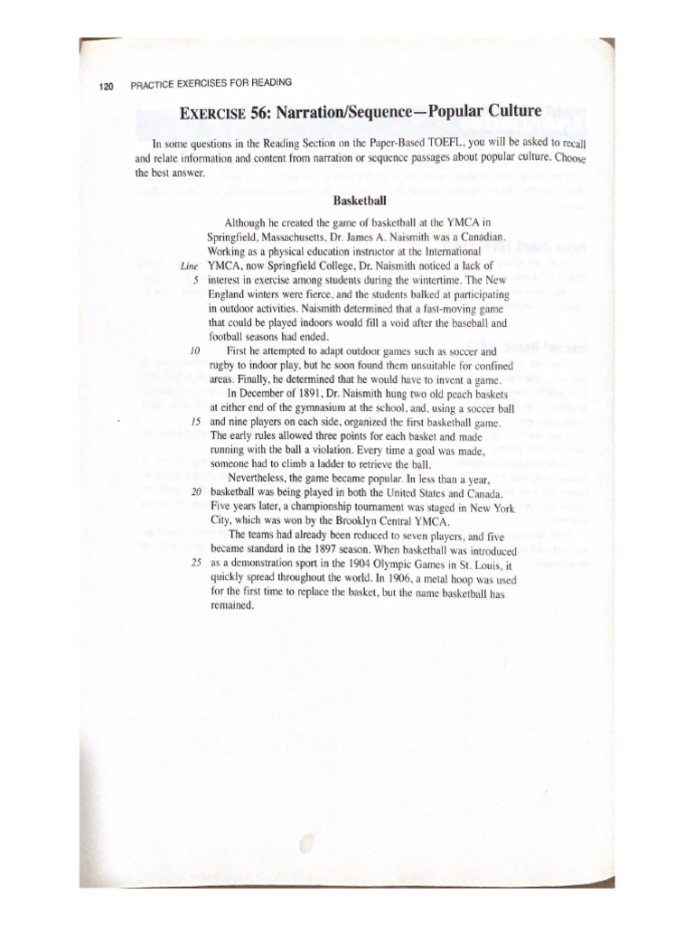 TOEFL Reading Exercise 2 | PDF