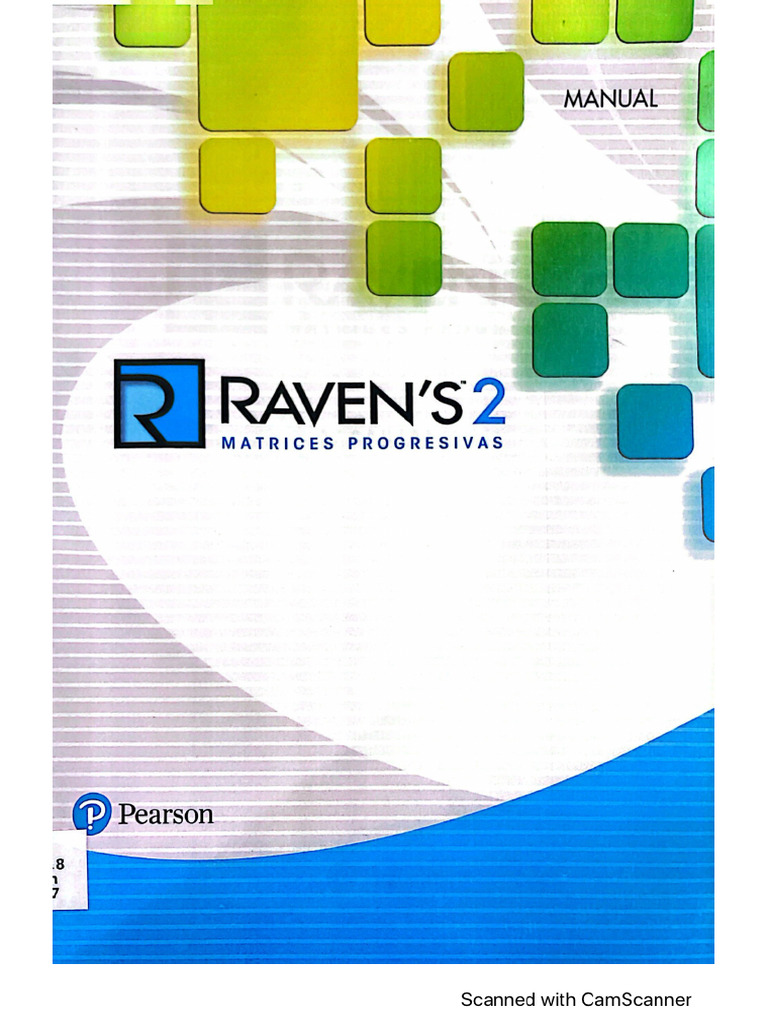 Manual Raven 2 Matrices Progresivas | PDF