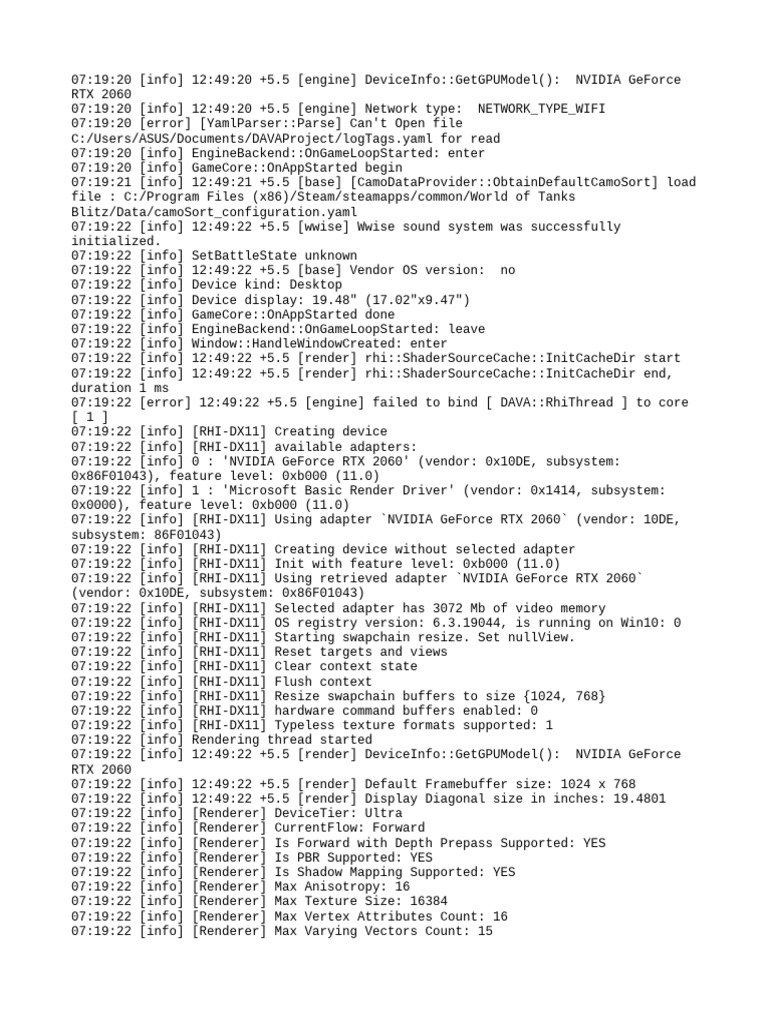 Blitz-Logs 20211220124920 | PDF | Rendering (Computer Graphics) | Computing