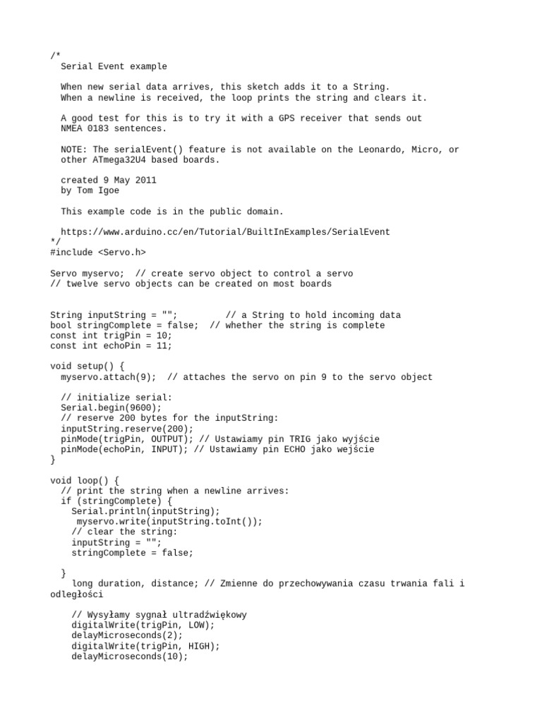 Arduino | PDF | Computer Programming | Computing