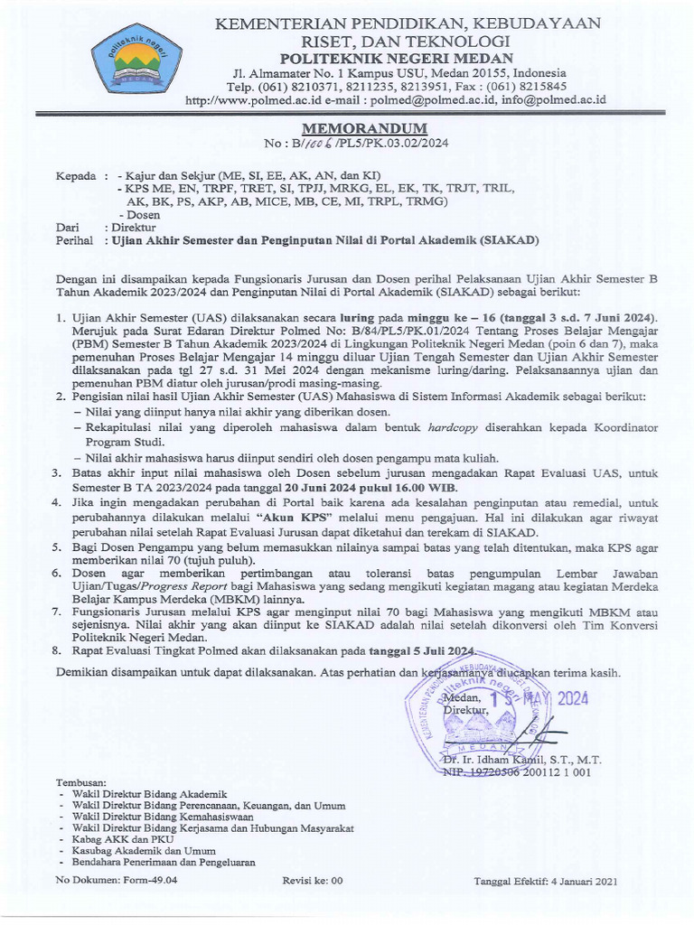 Memo Uas Semester B Ta 2023 2024 Pdf