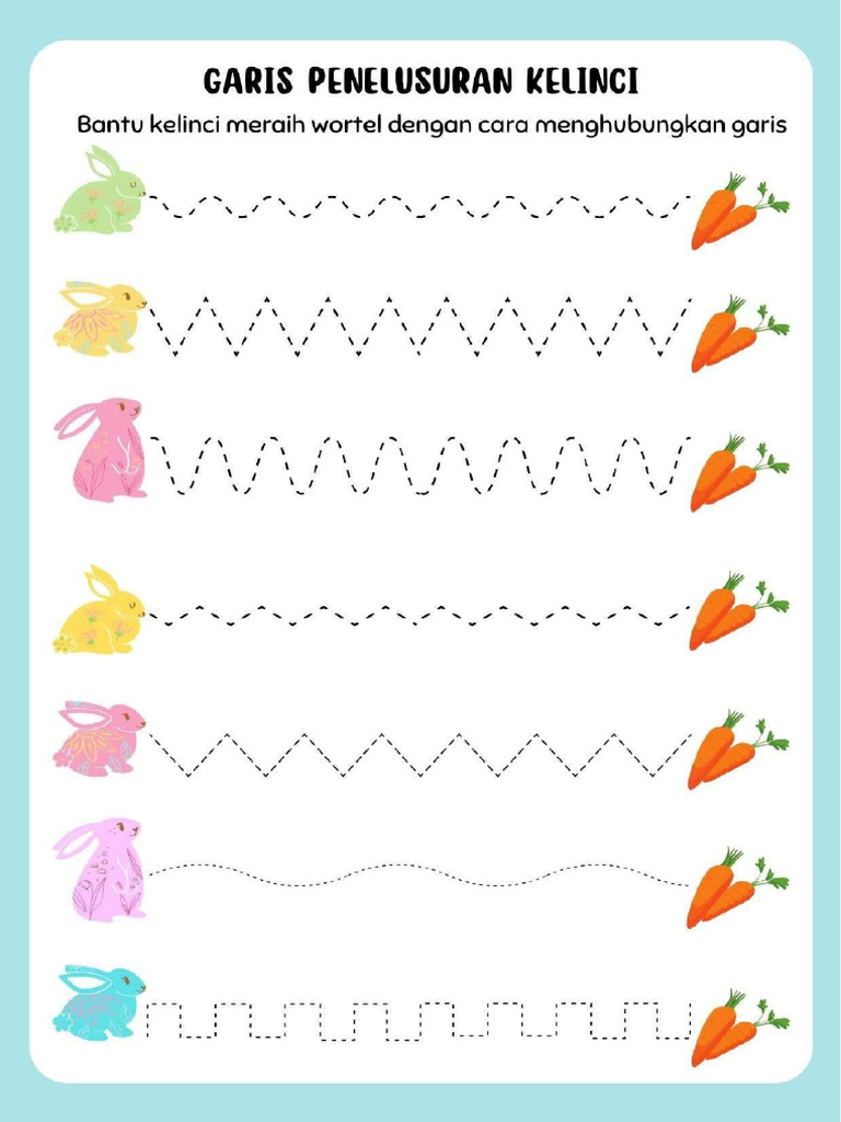 LKPD Seni Rupa - Garis Dan Bentuk - Fase A Kelas 1 SD | PDF