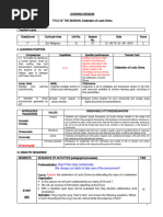 HighScope Lesson Plan Sheet | PDF