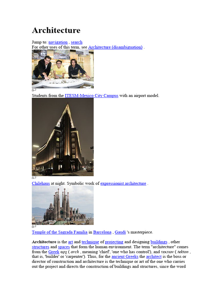 Physics Project For Architecture | PDF | Social Science