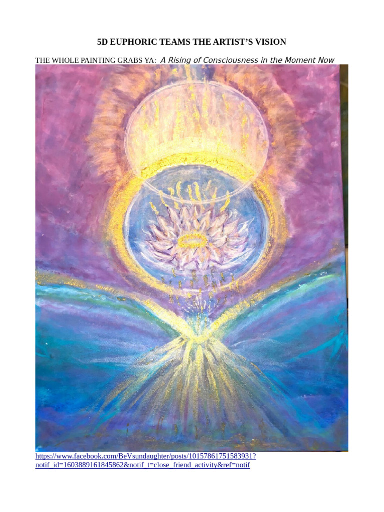 5D Euphoric Teams The Artists Vision | PDF | Holography | Light