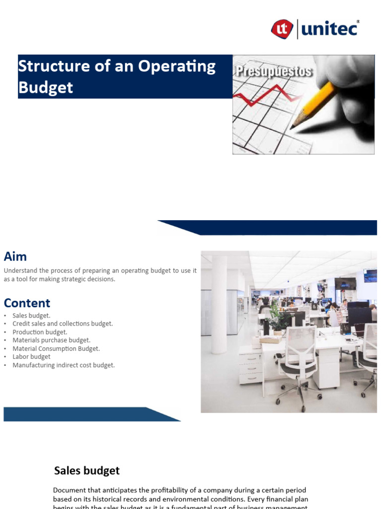 01-Ppt-S2 - Operating Budget | PDF | Budget | Inventory