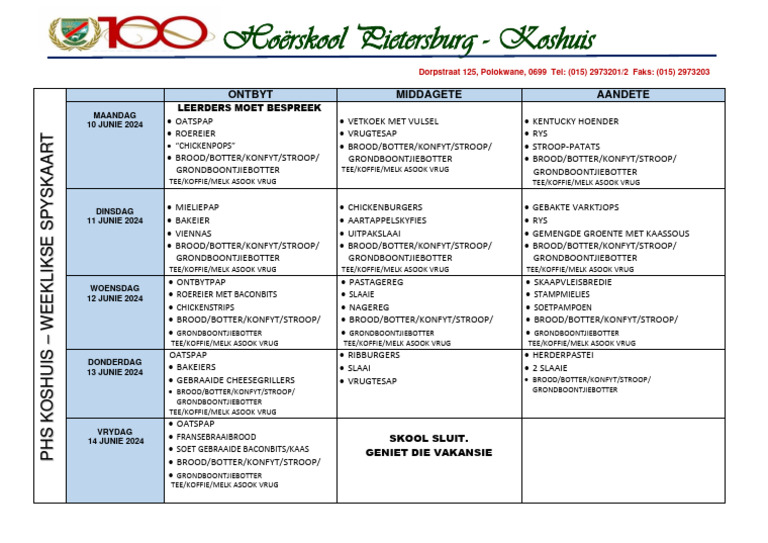 Week 10-14 Junie 2024 | PDF