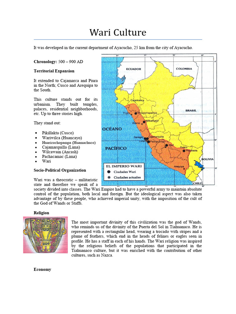 Wari Culture | PDF