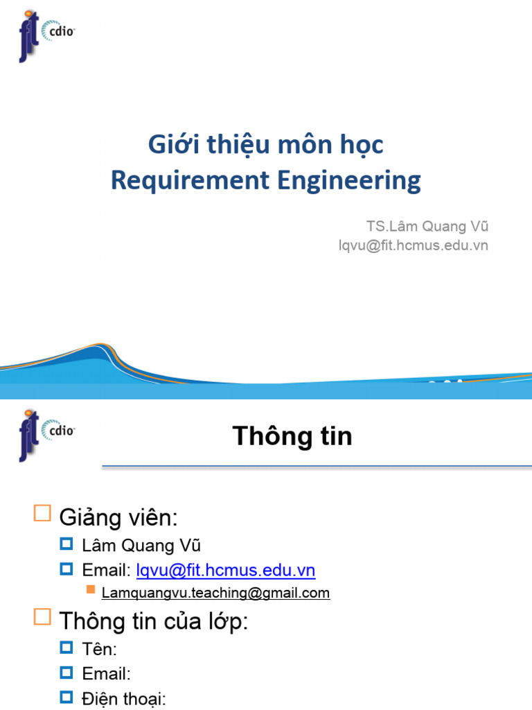 Requirements Introduction 2024 | PDF