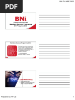 BNI 1-2-1 - Bio Sheet Format | PDF | Knowledge | Cognitive Science