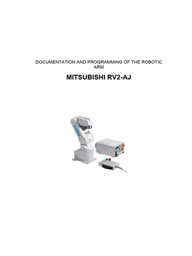 COSIMIR MB4 Robot Programming Manual | PDF | Computing