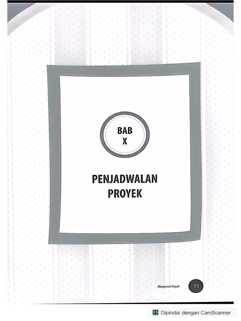 Penjadwalan Proyek | PDF