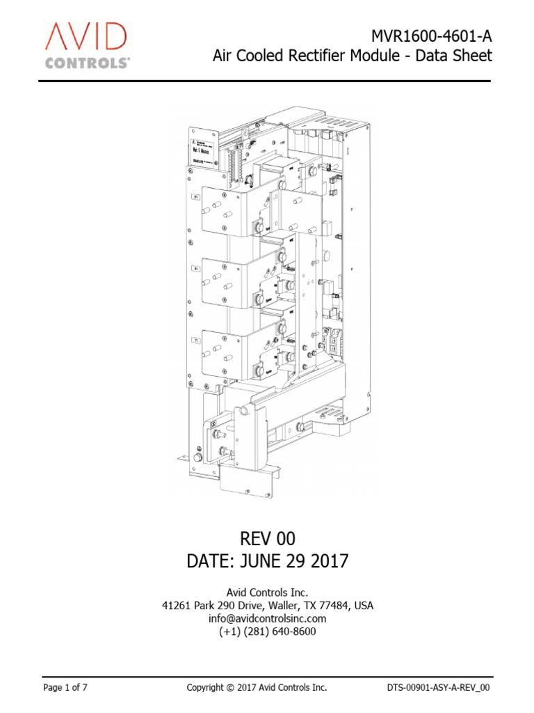 MVR1600 4601 A | Download Free PDF | Rectifier | Fuse (Electrical)