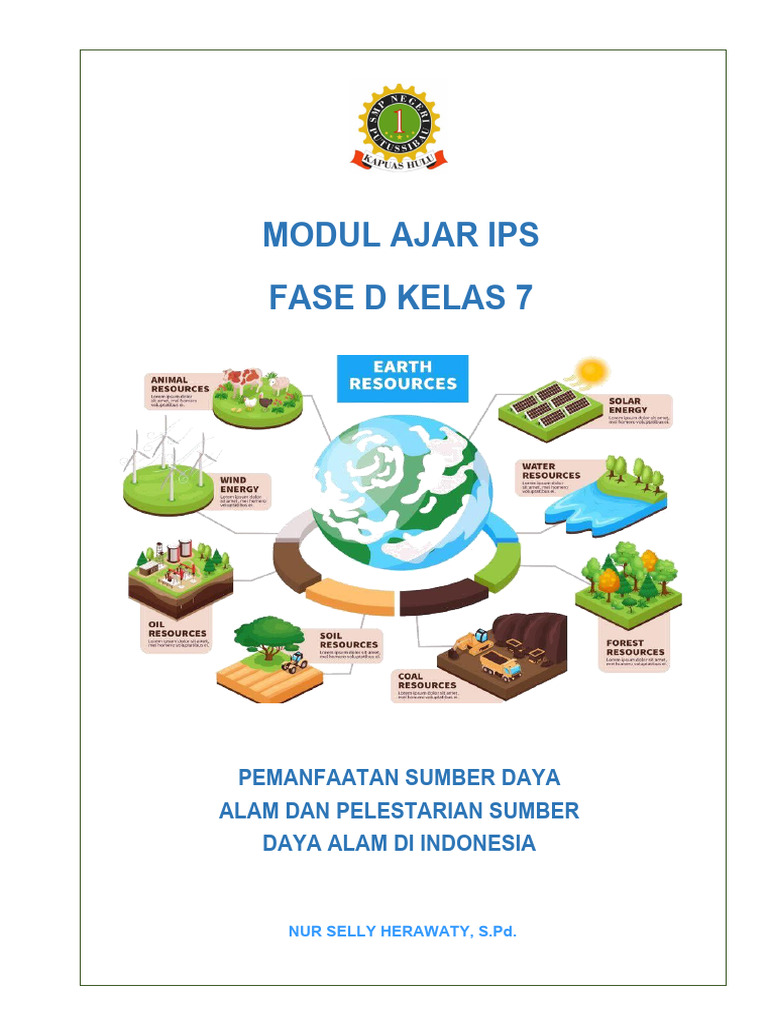 Modul Ajar Pemanfaatan Sda Dan Pelstarian Sda Pdf