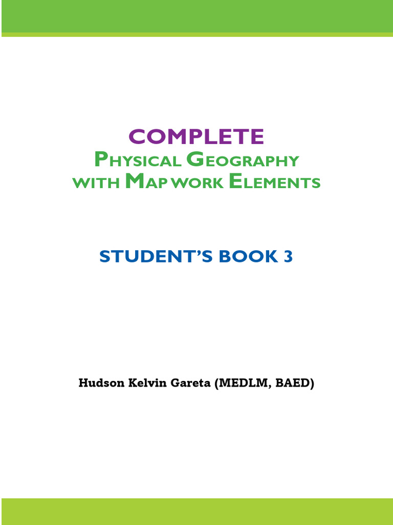 Complete Physical Geography With Map Work Elements Student Book 3 ...