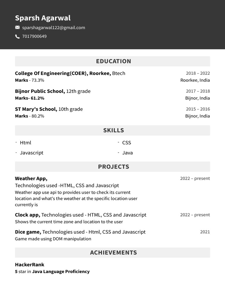 Sparsh - Agarwal - Resume - 22 11 2022 21 32 21 | PDF