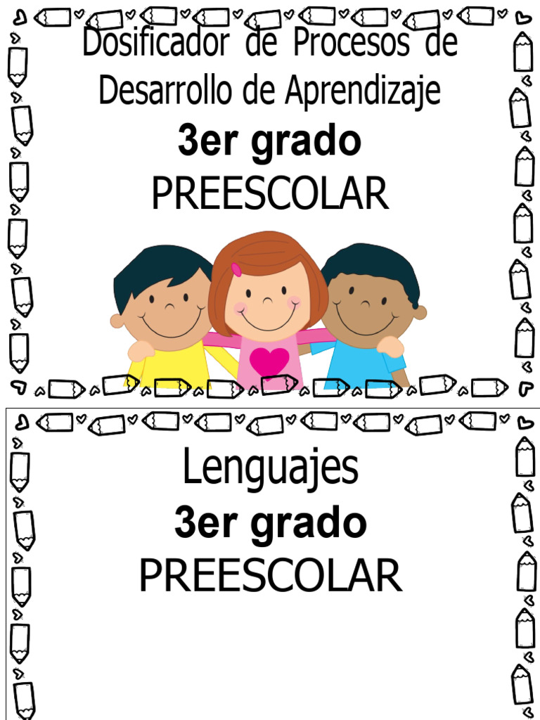 Dosificador Pda III Preescolar | PDF | Naturaleza | Educación de la ...