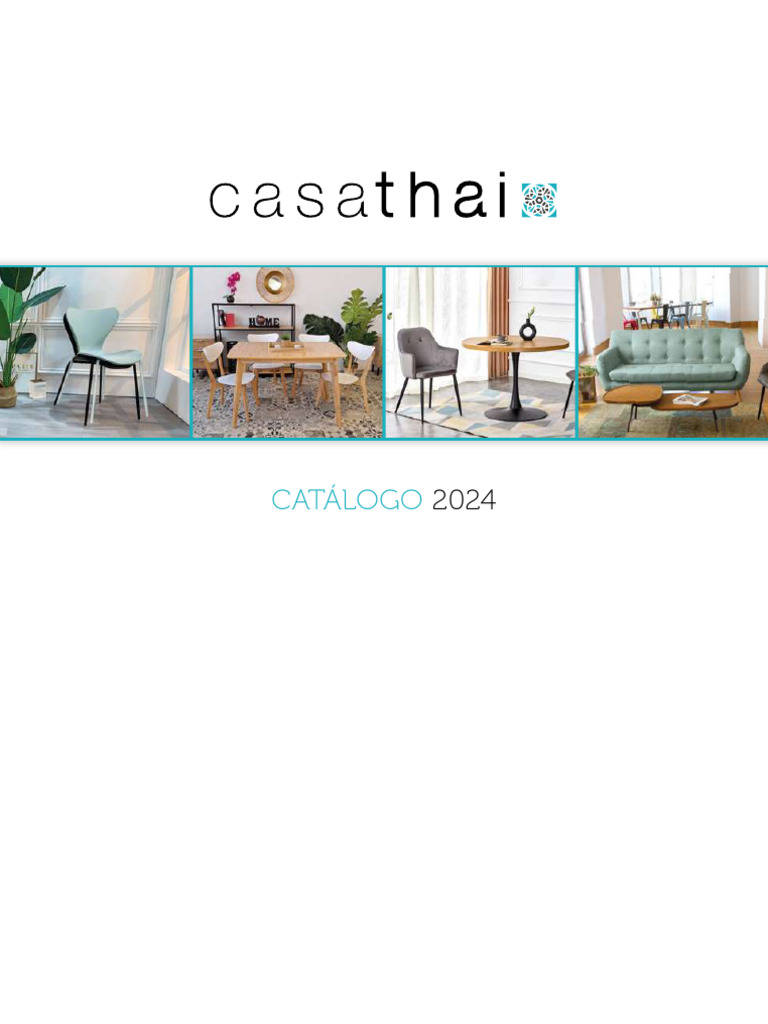 CASA THAI 2024 Catalogo Comprimido | PDF | Sofá | Mueble