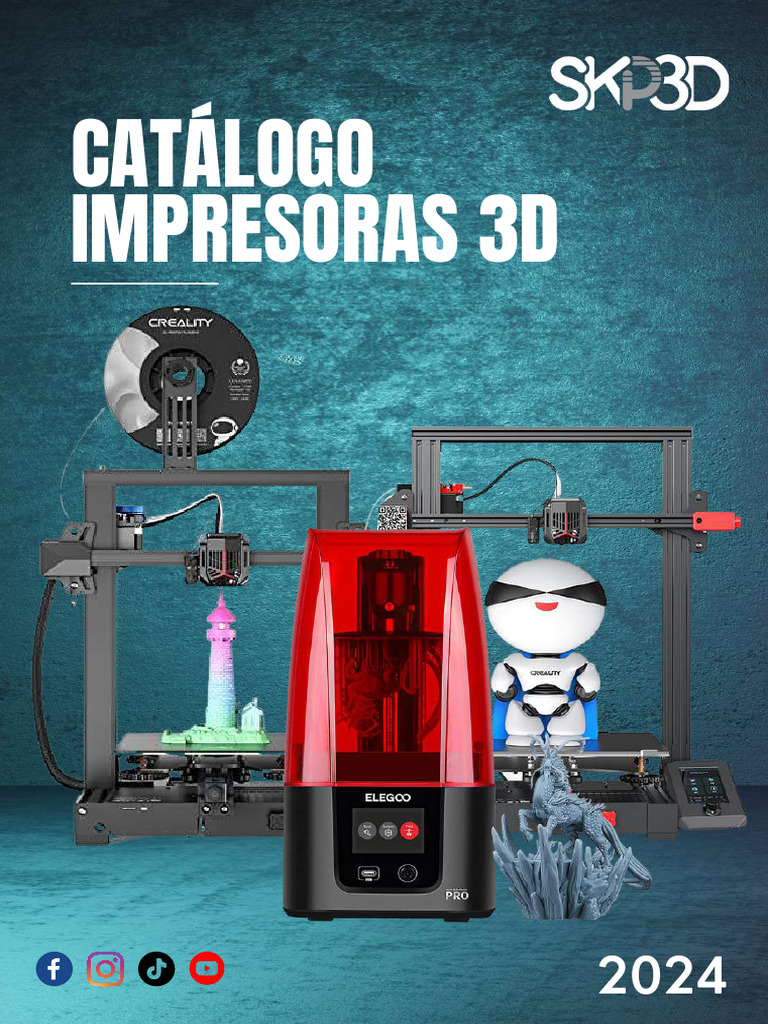 Impresoras 3D SKP3D 2024 | PDF | Impresión 3d | Extrusión