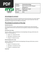 Normal Vital Signs of Farm Animals | PDF | Goat | Cattle