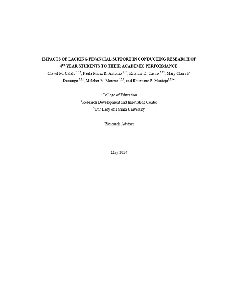 Group 5 Final | PDF | Survey Methodology | Questionnaire