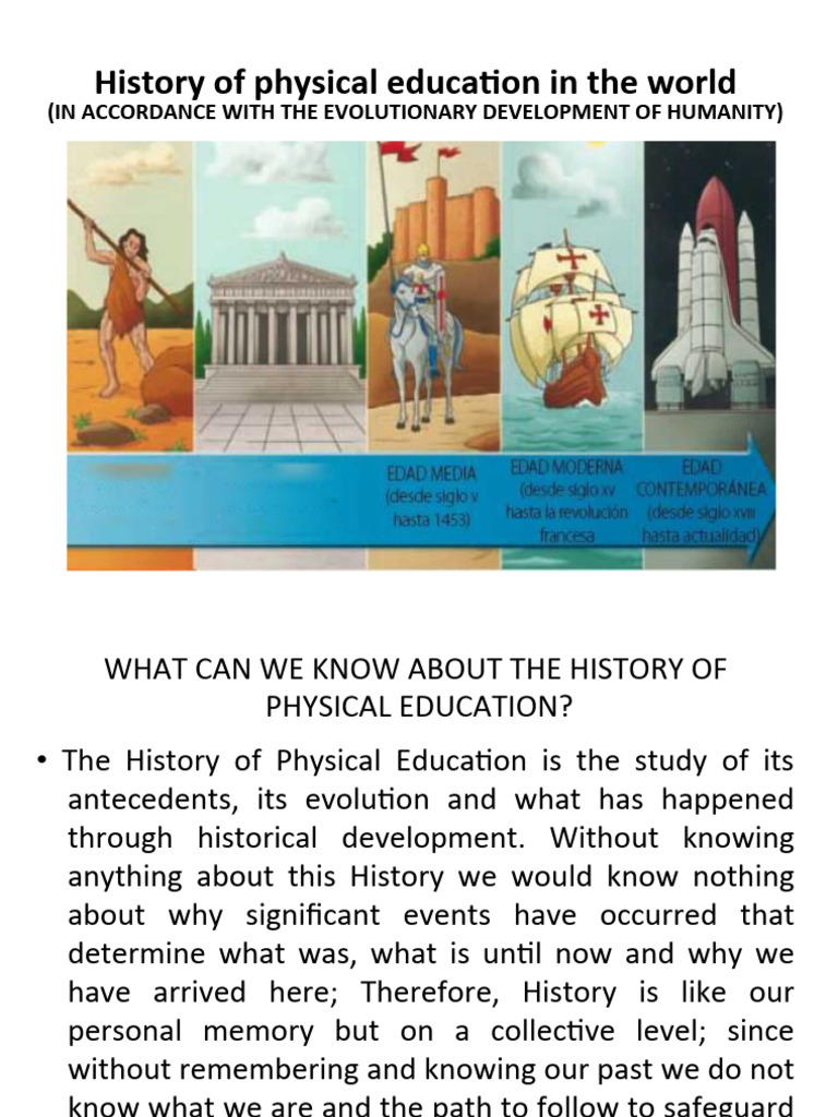 History of Physical Education in The World | PDF | Ancient History | Sports