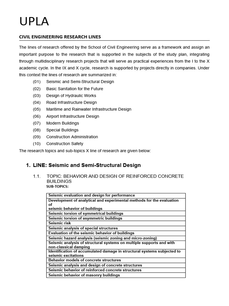Civil Engineering Research Lines Ok | PDF | Geotechnical Engineering ...