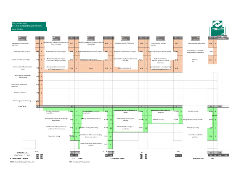 General Enfe Curriculum Map | PDF | Nursing | Communication