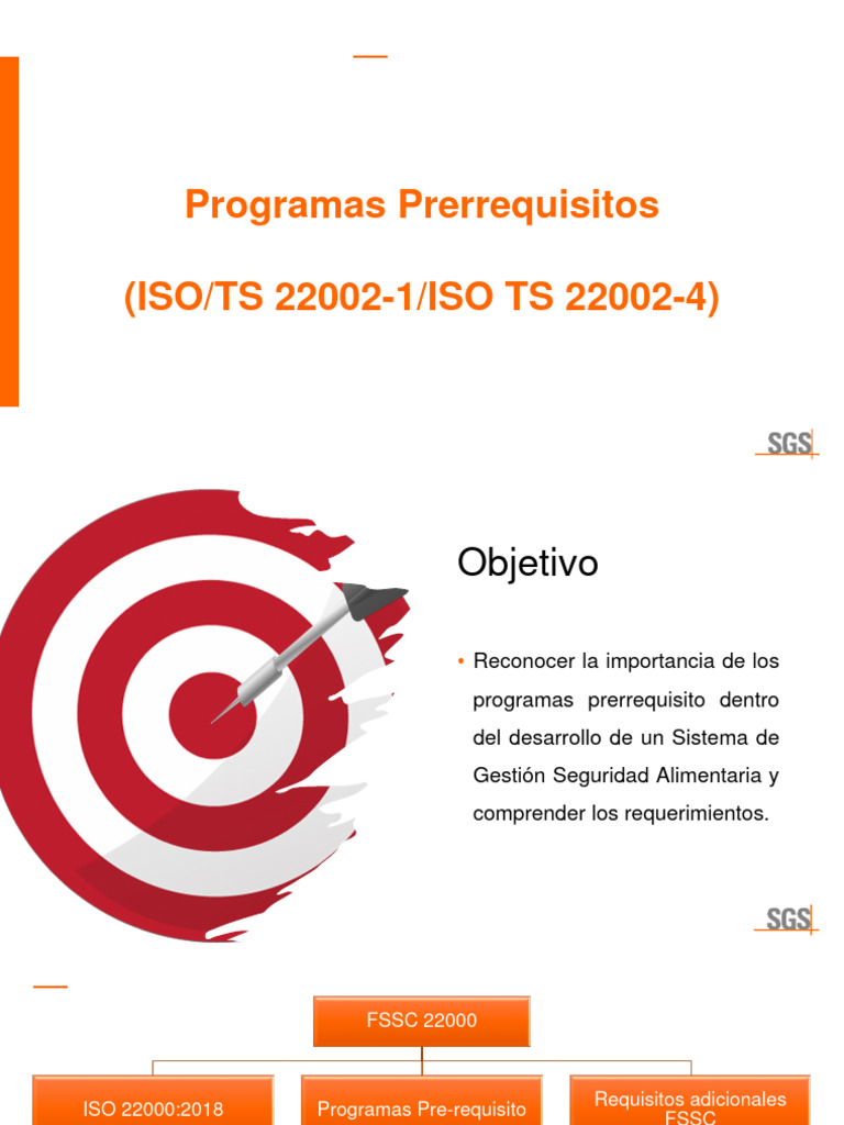 Material Aprendizaje - Programas Prerrequisitos ISO 22002-1 ISO 22002-4 ...