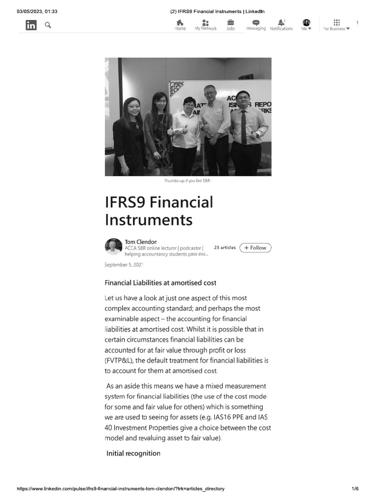 IFRS9-Linkedin | PDF