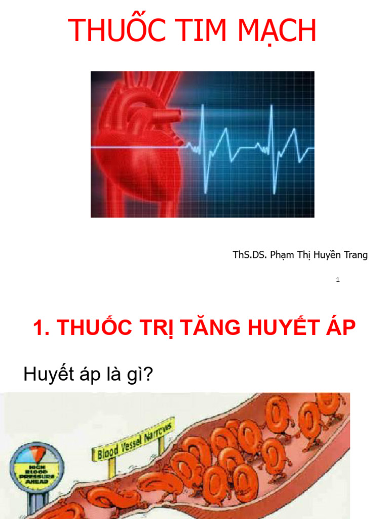 Bài 8. Thuoc Tim Mach | PDF