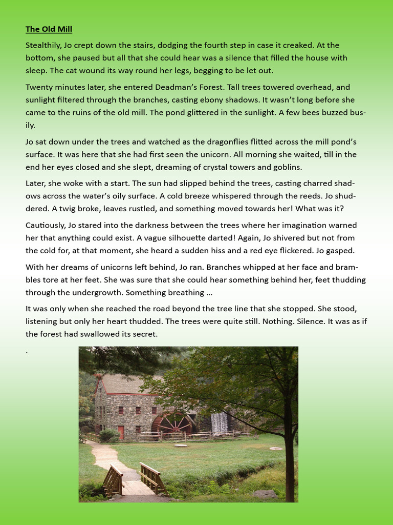 Suspense Writing Examples | PDF