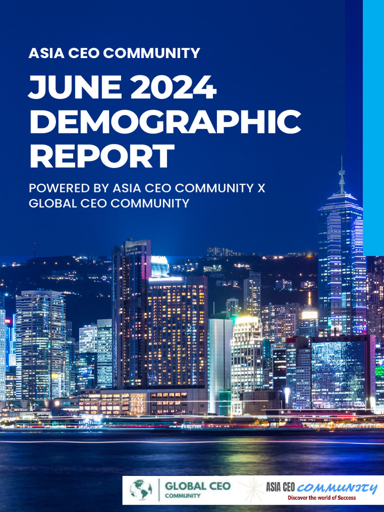 Demographic Report - JUNE 2024 | PDF