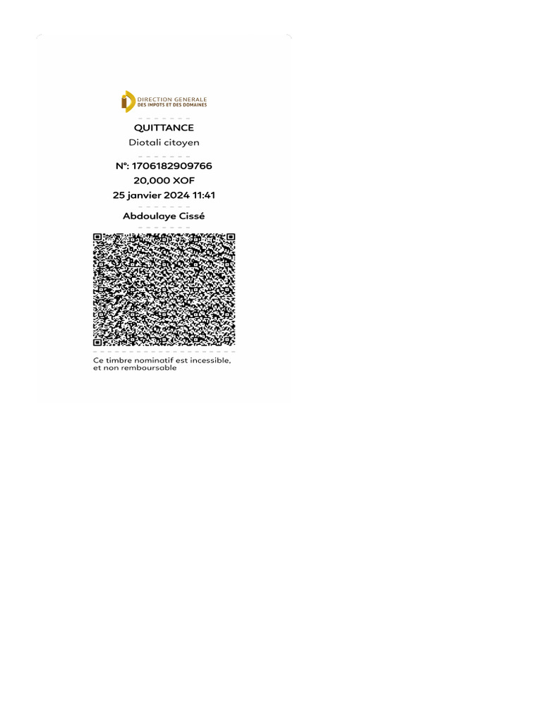 Quittance 1706182909766 | PDF