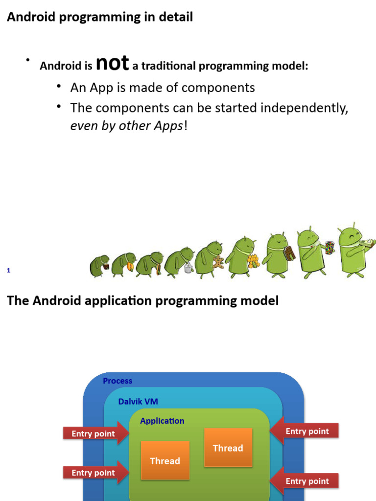 wk3 - Components and Intents | PDF | Android (Operating System ...