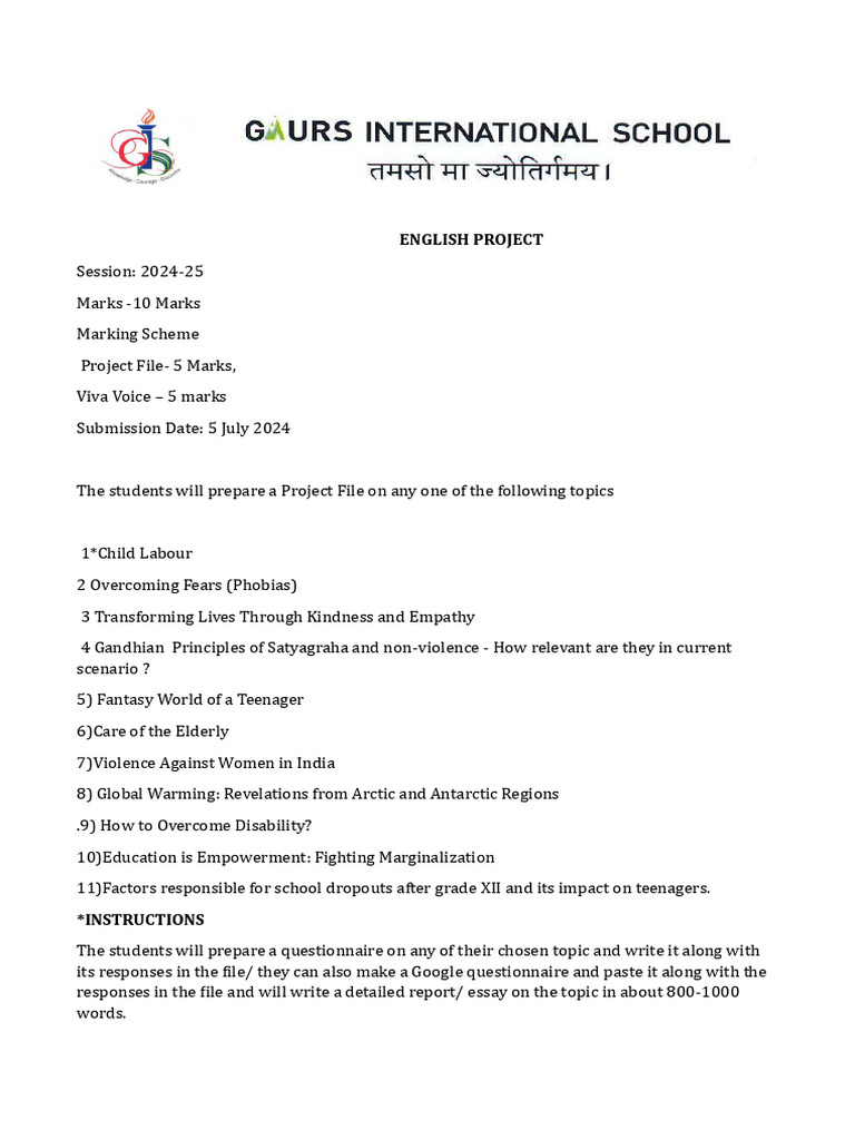 English Project Grade Xi | PDF | Career & Growth | Social Science