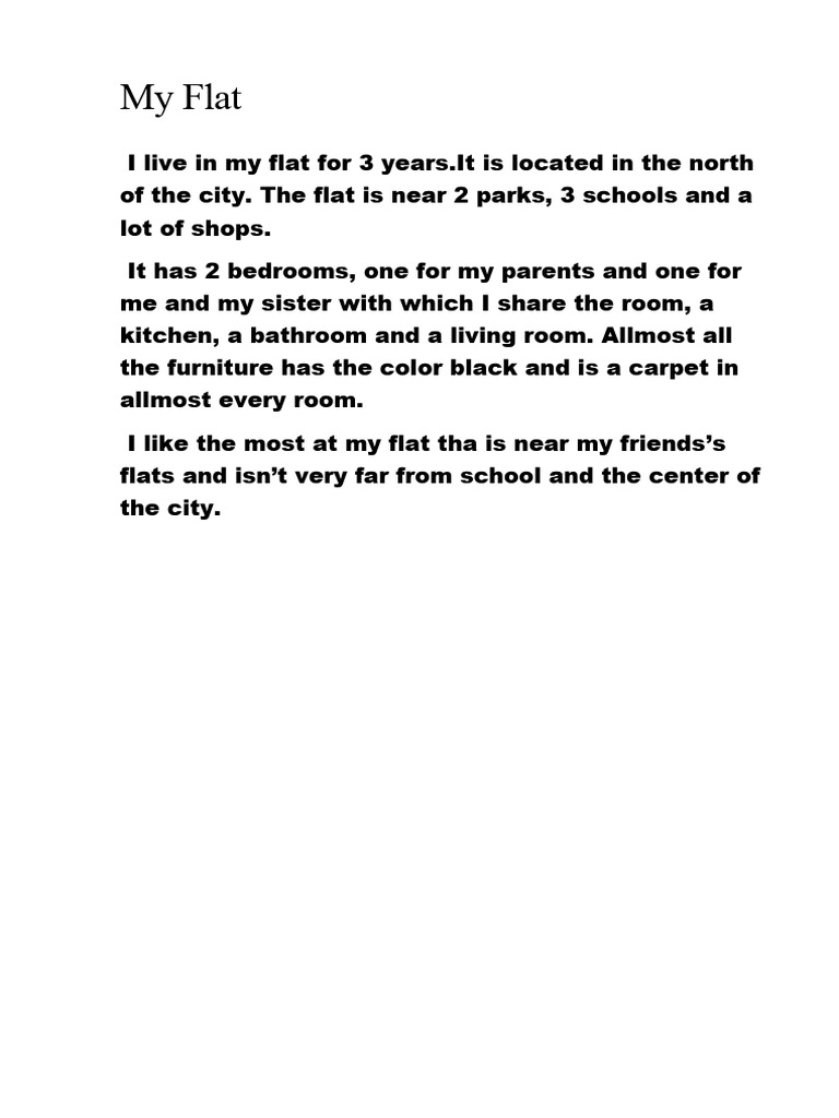 Cozy Flat Near Parks and Schools | PDF | Wellness