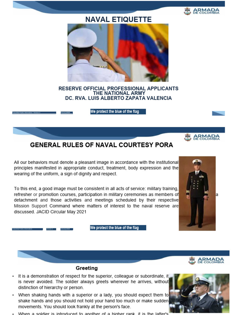 Courtesy Naval. Unit 3 | PDF | Human Appearance | Fashion