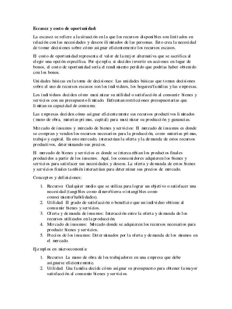 Microeco Resumen | PDF