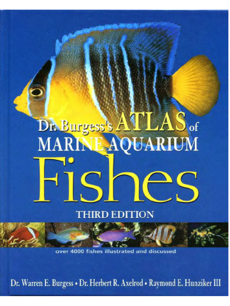 Dr. Burgess - Atlas of Marine Aquarium Fishes | PDF